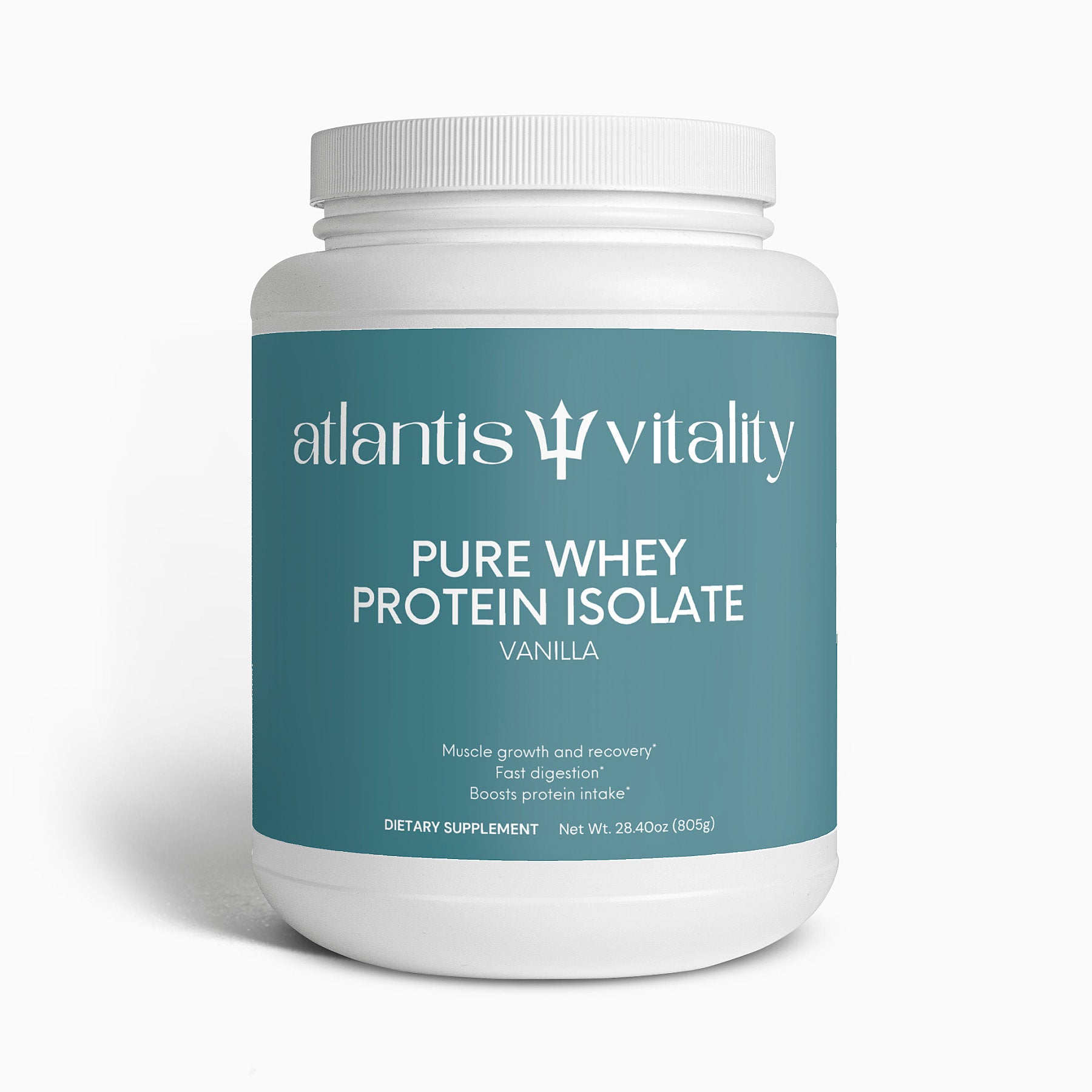 Pure Whey Protein Isolate (Vanilla) – Atlantis Vitality
